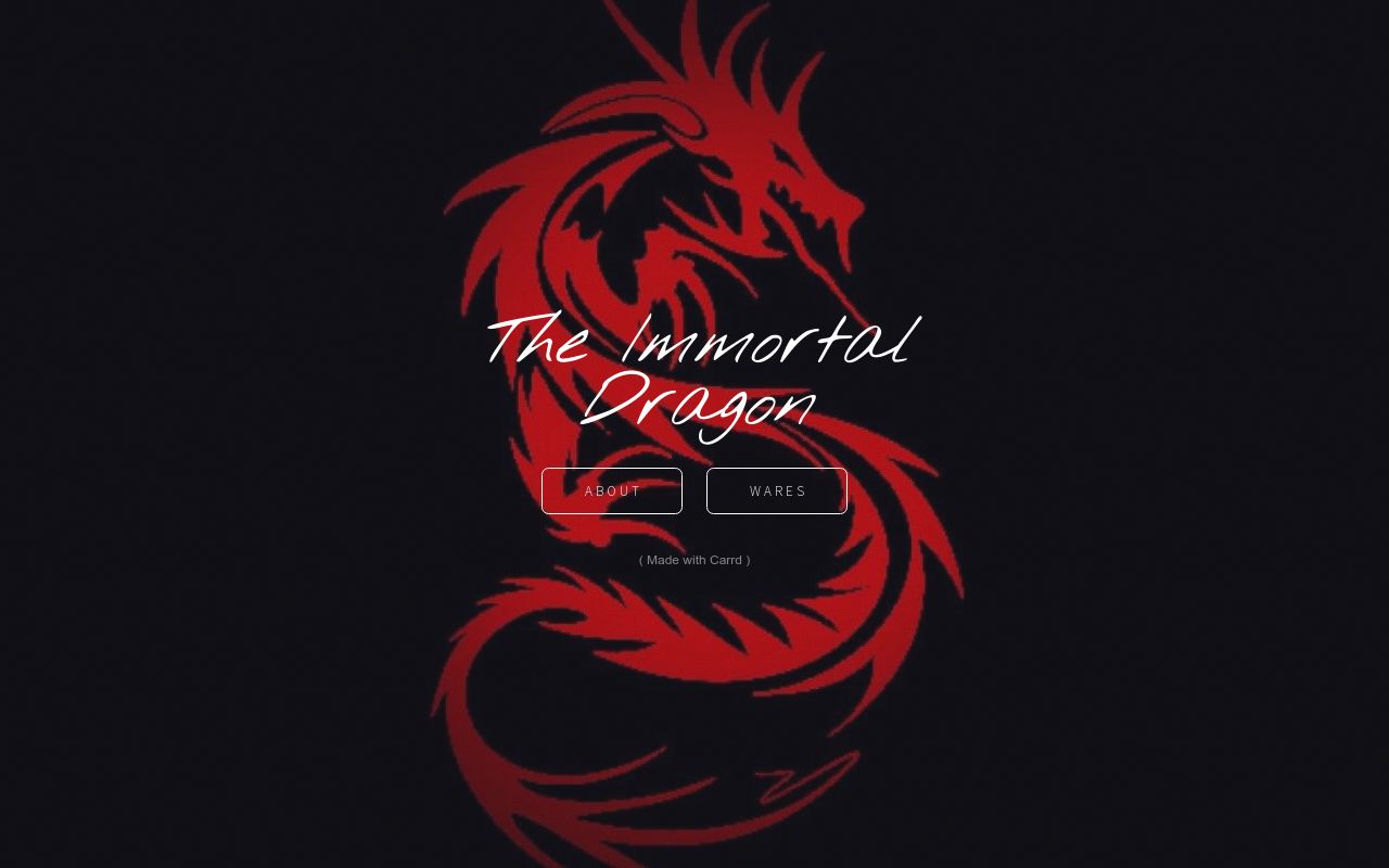 The Immortal Dragon